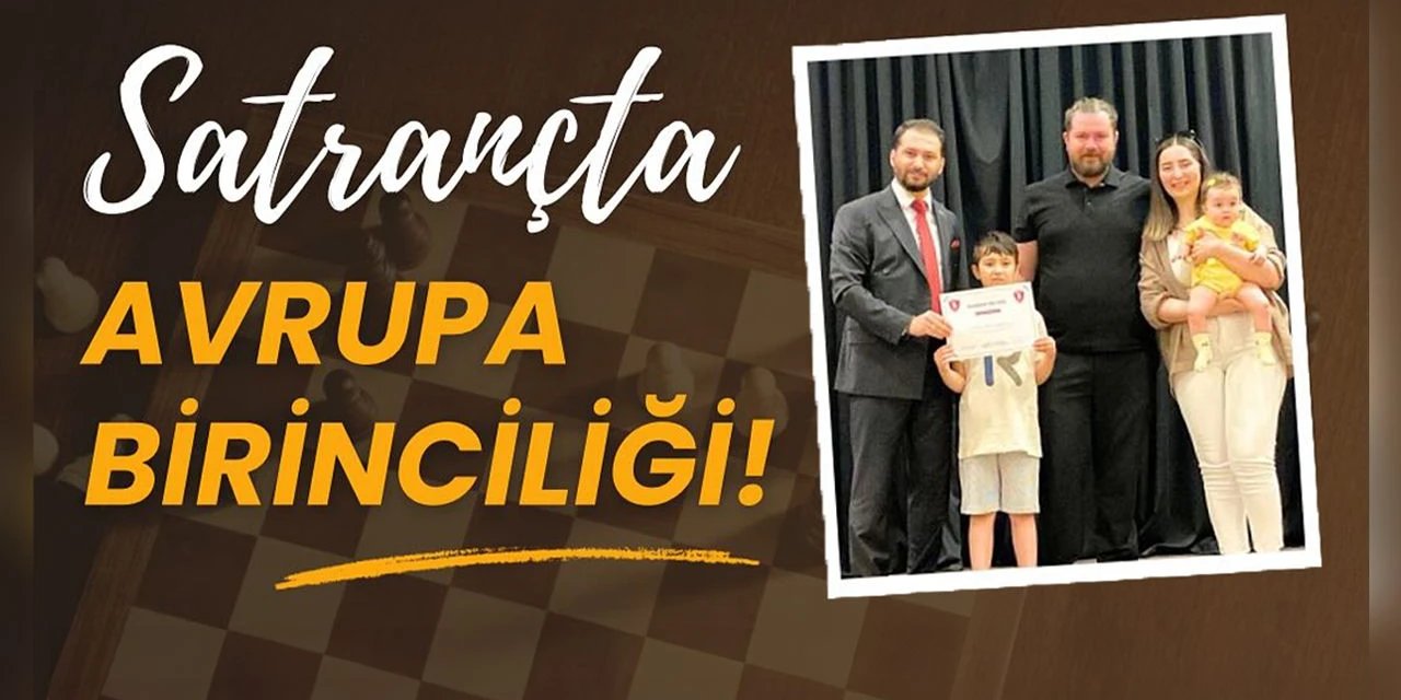 Başaran Kolejli Mete Aras’tan Avrupa şampiyonluğu